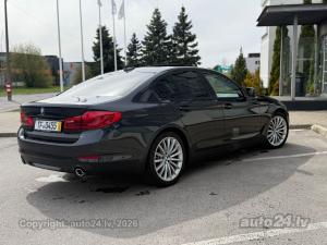 Grey BMW 5 Series 2017 in Tallinn, with an engine capacity of 2.00 L and mileage of 108 thousand km for 20990 €, photo 5 on AUTOMOTO.COM.LV