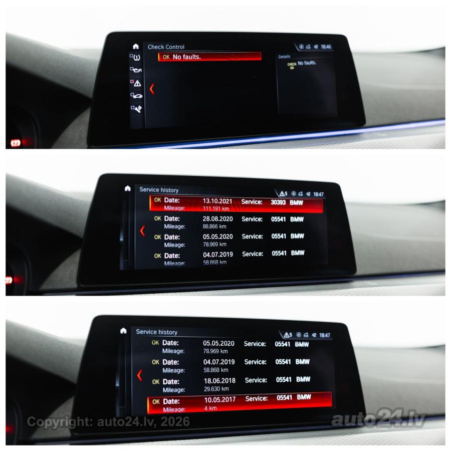 Серый БМВ 5 Серия 2017 в Таллин, объемом двигателя 3.00 л и пробегом 165 тыс. км за 27990 €, фото 29 на AUTOMOTO.COM.LV