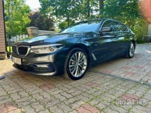 Pelēks BMW 5 Series 2017 Tallina, ar dzinēja tilpumu 3.00 L un nobraukumu 236 tūkst. km par 17900 €, foto  vietnē AUTOMOTO.COM.LV