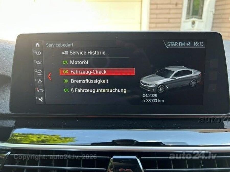 Pelēks BMW 5 Series 2017 Tallina, ar dzinēja tilpumu 3.00 L un nobraukumu 236 tūkst. km par 17900 €, foto 17 vietnē AUTOMOTO.COM.LV
