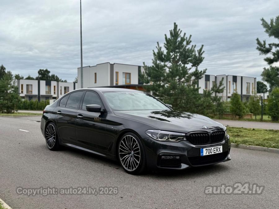 Grey BMW 5 Series 2017 in Tartu, with an engine capacity of 2.00 L and mileage of 182 thousand km for 24990 €, photo 1 on AUTOMOTO.COM.LV
