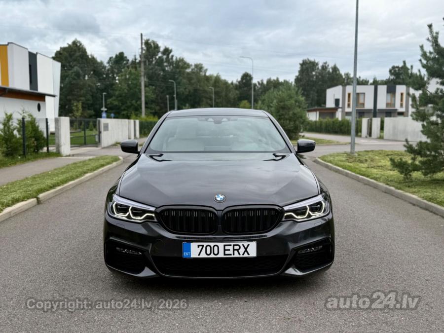 Grey BMW 5 Series 2017 in Tartu, with an engine capacity of 2.00 L and mileage of 182 thousand km for 24990 €, photo 3 on AUTOMOTO.COM.LV