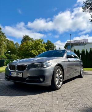 Grey BMW 5 Series 2017 in Tallinn, with an engine capacity of 2.00 L and mileage of 175 thousand km for 19700 €, photo  on AUTOMOTO.COM.LV