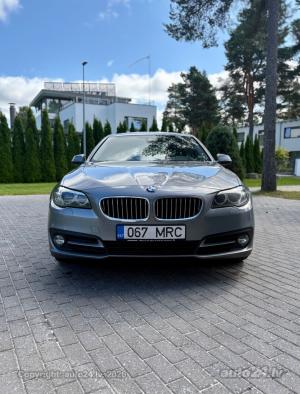 Grey BMW 5 Series 2017 in Tallinn, with an engine capacity of 2.00 L and mileage of 175 thousand km for 19700 €, photo 5 on AUTOMOTO.COM.LV