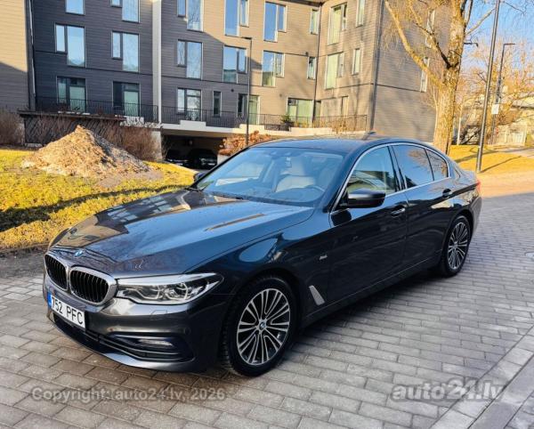Grey BMW 5 Series 2018 in Tallinn, with an engine capacity of 2.00 L and mileage of 192 thousand km for 23990 €, photo 1 on AUTOMOTO.COM.LV