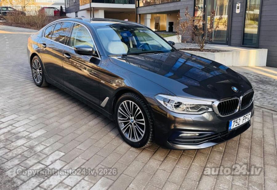 Pelēks BMW 5 Series 2018 Tallina, ar dzinēja tilpumu 2.00 L un nobraukumu 192 tūkst. km par 23990 €, foto 5 vietnē AUTOMOTO.COM.LV