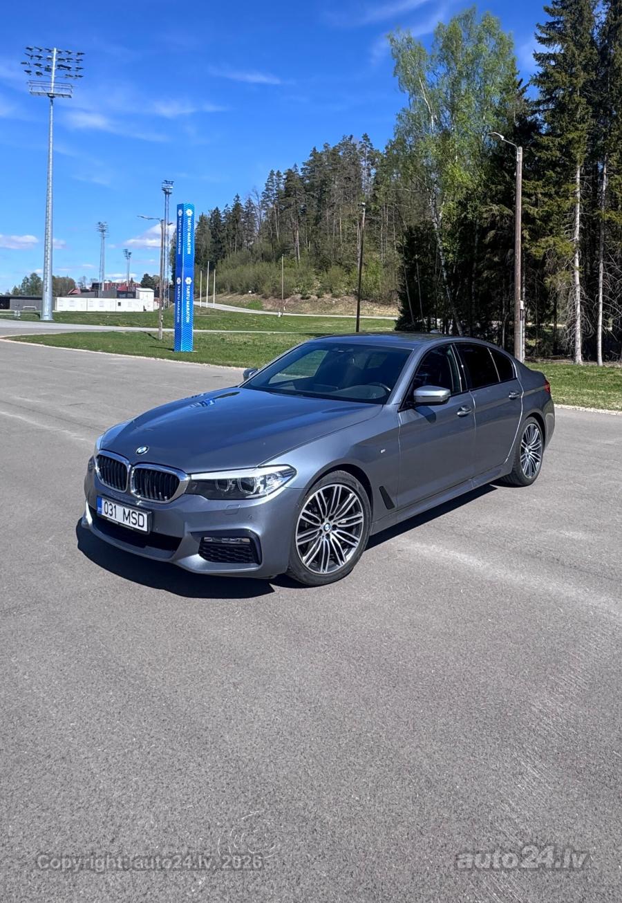 Grey BMW 5 Series 2018 in Tallinn, with an engine capacity of 2.00 L and mileage of 105 thousand km for 31000 €, photo 1 on AUTOMOTO.COM.LV