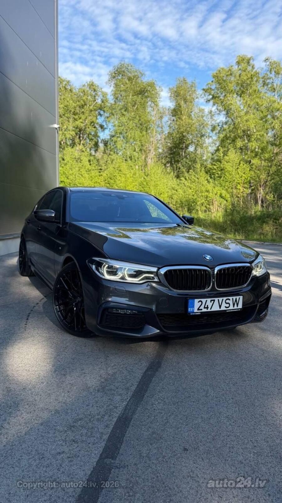Pelēks BMW 5 Series 2018 Tallina, ar dzinēja tilpumu 3.00 L un nobraukumu 143 tūkst. km par 34999 €, foto 5 vietnē AUTOMOTO.COM.LV