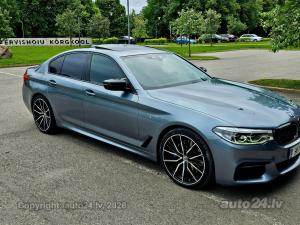 Grey BMW 5 Series 2018 in Tartu, with an engine capacity of 3.00 L and mileage of 270 thousand km for 24500 €, photo  on AUTOMOTO.COM.LV