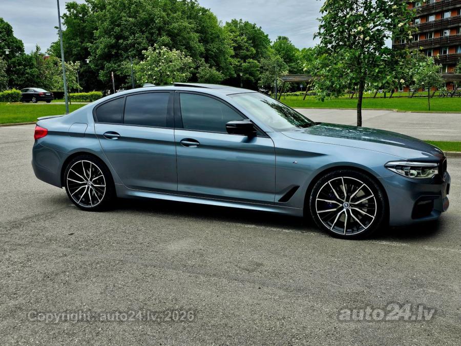 Grey BMW 5 Series 2018 in Tartu, with an engine capacity of 3.00 L and mileage of 270 thousand km for 24500 €, photo 5 on AUTOMOTO.COM.LV