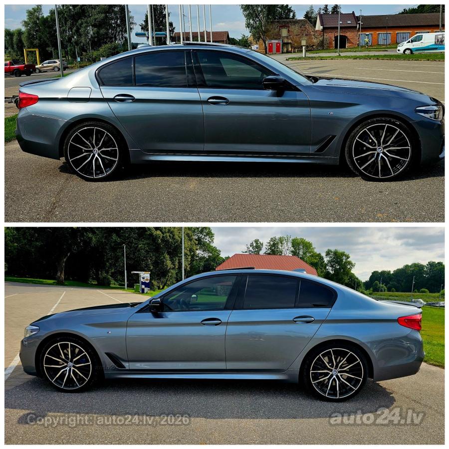 Grey BMW 5 Series 2018 in Tartu, with an engine capacity of 3.00 L and mileage of 270 thousand km for 24500 €, photo 7 on AUTOMOTO.COM.LV