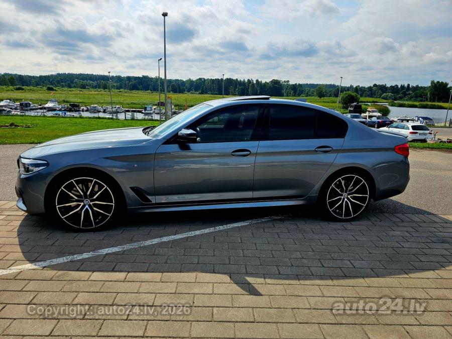 Grey BMW 5 Series 2018 in Tartu, with an engine capacity of 3.00 L and mileage of 270 thousand km for 24500 €, photo 8 on AUTOMOTO.COM.LV