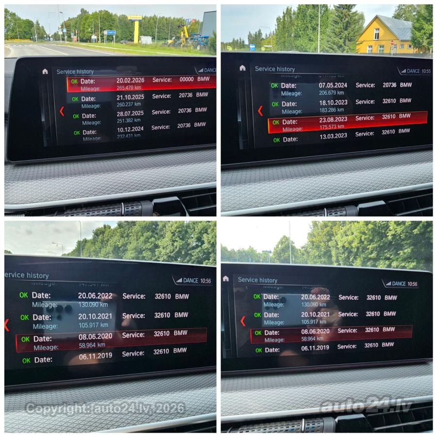 Grey BMW 5 Series 2018 in Tartu, with an engine capacity of 3.00 L and mileage of 270 thousand km for 24500 €, photo 18 on AUTOMOTO.COM.LV