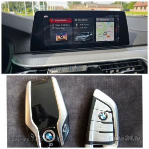 Grey BMW 5 Series 2018 in Tartu, with an engine capacity of 3.00 L and mileage of 270 thousand km for 24500 €, photo 22 on AUTOMOTO.COM.LV