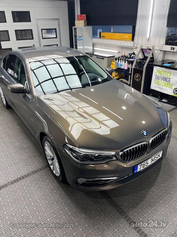 Pelēks BMW 5 Series 2019 Tallina, ar dzinēja tilpumu 3.00 L un nobraukumu 87 tūkst. km par 31900 €, foto 6 vietnē AUTOMOTO.COM.LV