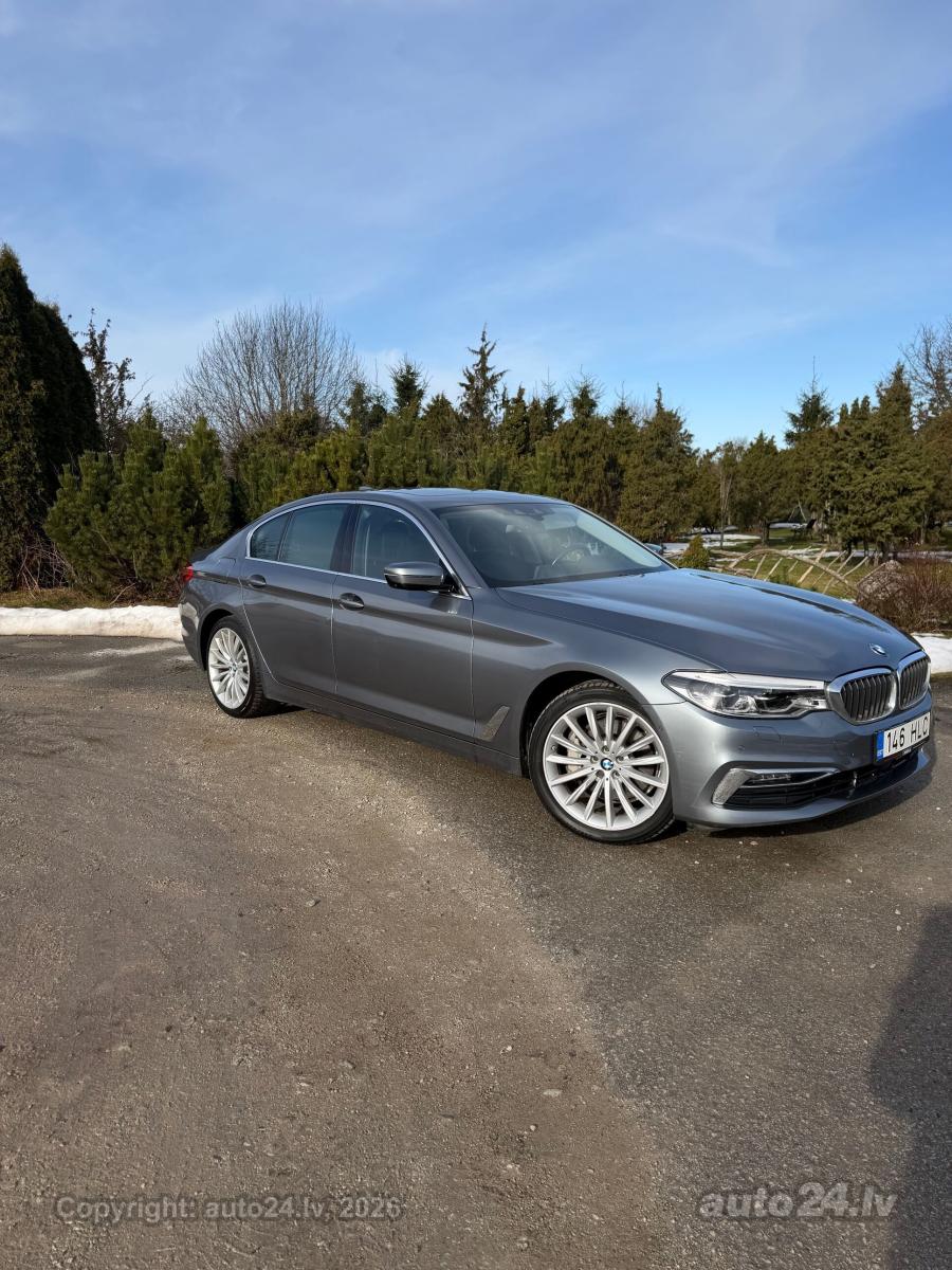 Grey BMW 5 Series 2020 in Tallinn, with an engine capacity of 2.00 L and mileage of 92 thousand km for 31900 €, photo 1 on AUTOMOTO.COM.LV