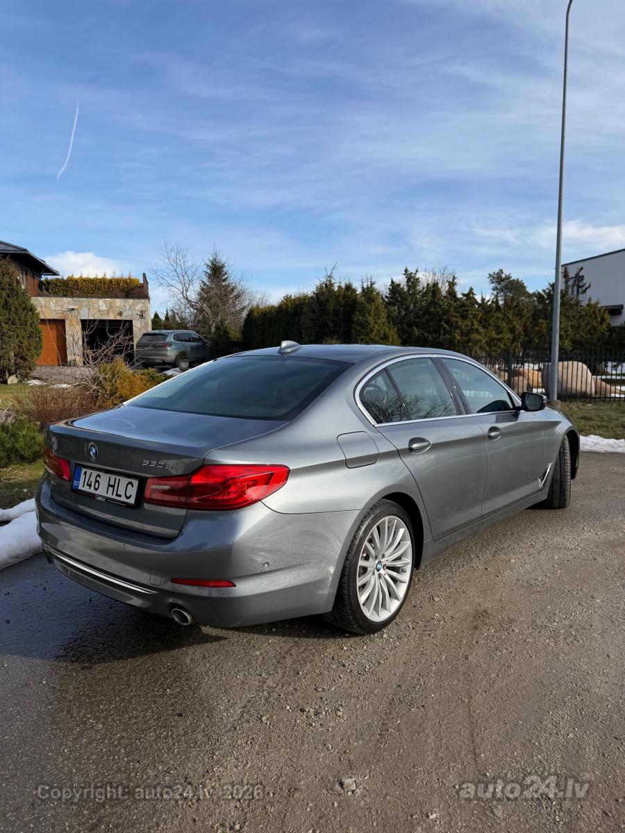 Grey BMW 5 Series 2020 in Tallinn, with an engine capacity of 2.00 L and mileage of 92 thousand km for 31900 €, photo 3 on AUTOMOTO.COM.LV