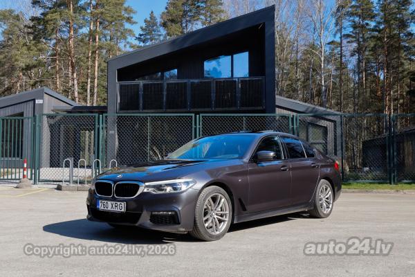 Grey BMW 5 Series 2020 in Tallinn, with an engine capacity of 2.00 L and mileage of 240 thousand km for 21900 €, photo 3 on AUTOMOTO.COM.LV