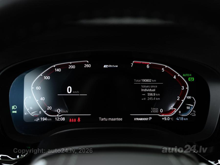 Pelēks BMW 5 Series 2020 Tallina, ar dzinēja tilpumu 2.00 L un nobraukumu 192 tūkst. km par 25990 €, foto 9 vietnē AUTOMOTO.COM.LV