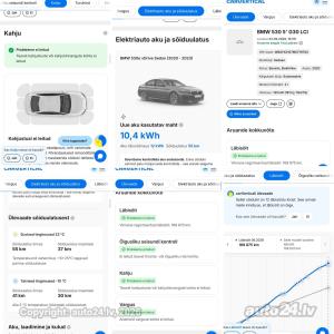 Серый БМВ 5 Серия 2020 в Таллин, объемом двигателя 2.00 л и пробегом 171 тыс. км за 25990 €, фото 29 на AUTOMOTO.COM.LV