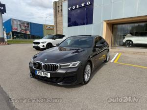 Grey BMW 5 Series 2022 in Parnu, with an engine capacity of 2.00 L and mileage of 45 thousand km for 34900 €, photo  on AUTOMOTO.COM.LV