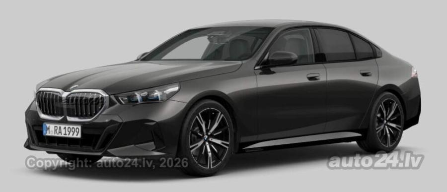 Grey BMW 5 Series 2026 in Tallinn, with an engine capacity of 2.00 L and mileage of 4 thousand km for 51900 €, photo 1 on AUTOMOTO.COM.LV
