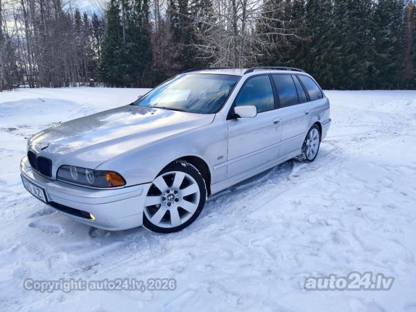 Grey BMW 5 Series 2000 in Voru, with an engine capacity of 2.50 L and mileage of 566 thousand km for 3199 €, photo 2 on AUTOMOTO.COM.LV