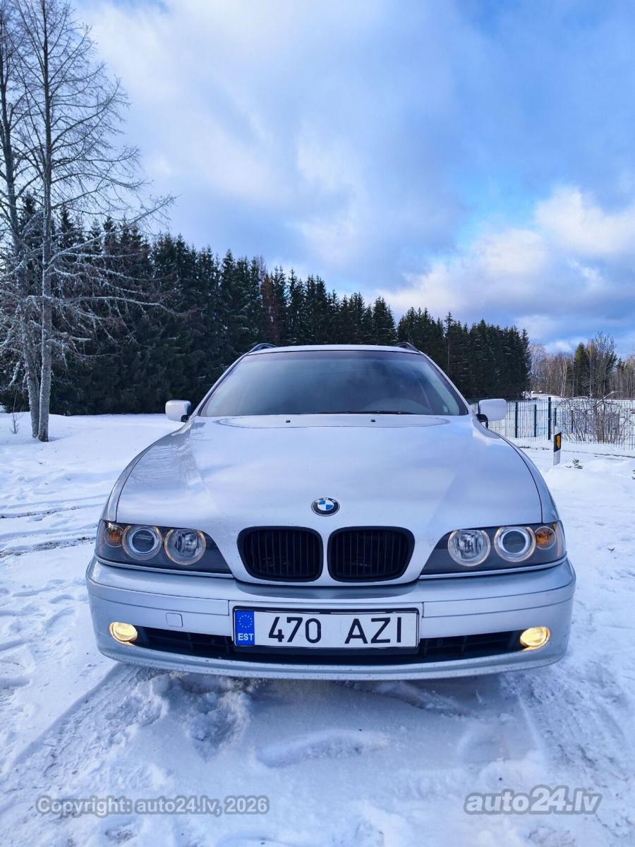 Grey BMW 5 Series 2000 in Voru, with an engine capacity of 2.50 L and mileage of 566 thousand km for 3199 €, photo 5 on AUTOMOTO.COM.LV