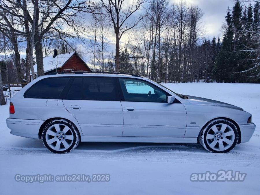 Grey BMW 5 Series 2000 in Voru, with an engine capacity of 2.50 L and mileage of 566 thousand km for 3199 €, photo 11 on AUTOMOTO.COM.LV