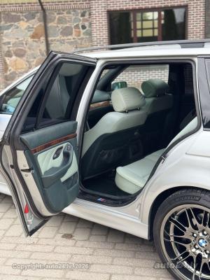 Grey BMW 5 Series 2000 in Tallinn, with an engine capacity of 4.40 L and mileage of 387 thousand km for 7000 €, photo 21 on AUTOMOTO.COM.LV