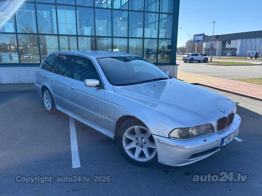 Pelēks BMW 5 Series 2002 Tallina, ar dzinēja tilpumu 2.90 L un nobraukumu 445 tūkst. km par 1499 €, foto 5 vietnē AUTOMOTO.COM.LV