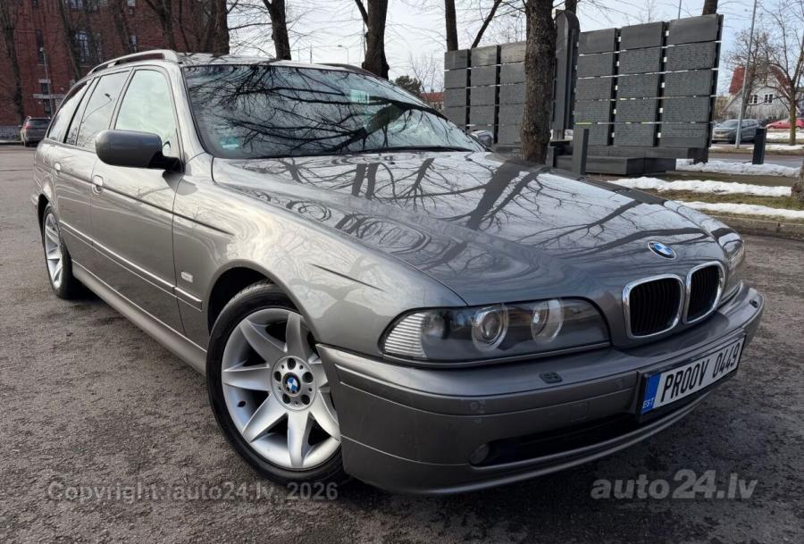 Grey BMW 5 Series 2003 in Tallinn, with an engine capacity of 2.50 L and mileage of 280 thousand km for 5999 €, photo 2 on AUTOMOTO.COM.LV