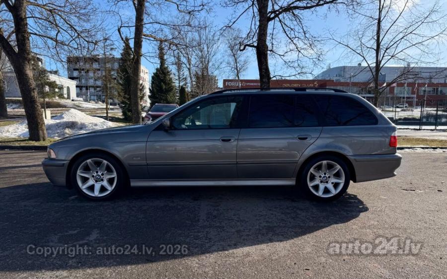 Grey BMW 5 Series 2003 in Tallinn, with an engine capacity of 2.50 L and mileage of 280 thousand km for 5999 €, photo 27 on AUTOMOTO.COM.LV