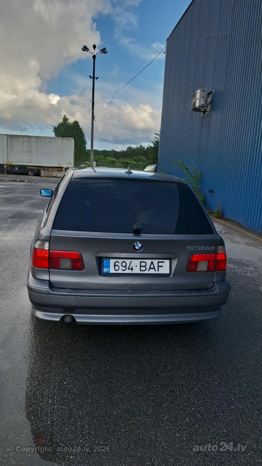 Grey BMW 5 Series 2003 in Tallinn, with an engine capacity of 2.90 L and mileage of 420 thousand km for 1999 €, photo 10 on AUTOMOTO.COM.LV