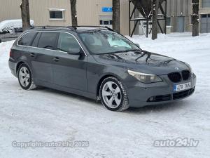 Pelēks BMW 5 Series 2004 Narva, ar dzinēja tilpumu 2.50 L un nobraukumu 444 tūkst. km par 1999 €, foto 2 vietnē AUTOMOTO.COM.LV
