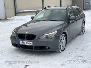 Pelēks BMW 5 Series 2004 Narva, ar dzinēja tilpumu 2.50 L un nobraukumu 444 tūkst. km par 1999 €, foto 4 vietnē AUTOMOTO.COM.LV