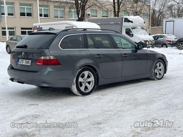 Grey BMW 5 Series 2004 in Narva, with an engine capacity of 2.50 L and mileage of 444 thousand km for 1999 €, photo 6 on AUTOMOTO.COM.LV