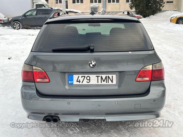 Grey BMW 5 Series 2004 in Narva, with an engine capacity of 2.50 L and mileage of 444 thousand km for 1999 €, photo 7 on AUTOMOTO.COM.LV