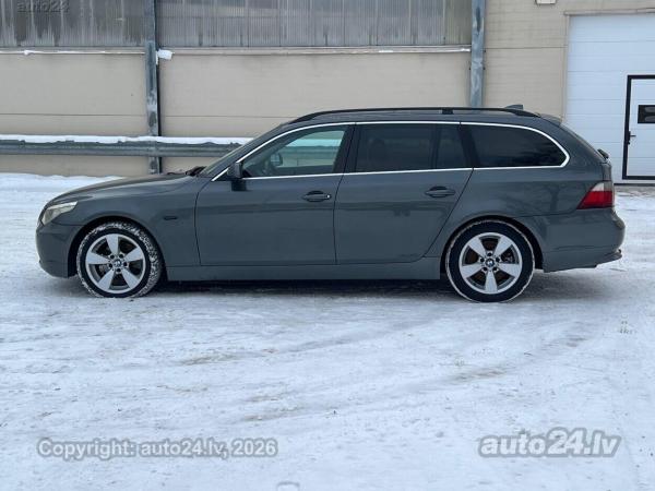 Grey BMW 5 Series 2004 in Narva, with an engine capacity of 2.50 L and mileage of 444 thousand km for 1999 €, photo 8 on AUTOMOTO.COM.LV