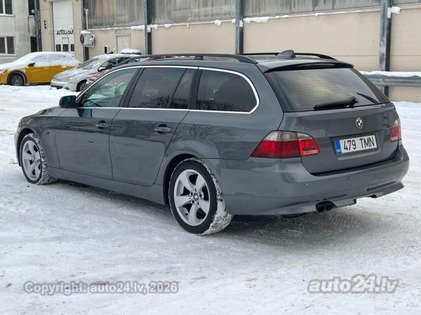 Grey BMW 5 Series 2004 in Narva, with an engine capacity of 2.50 L and mileage of 444 thousand km for 1999 €, photo 9 on AUTOMOTO.COM.LV