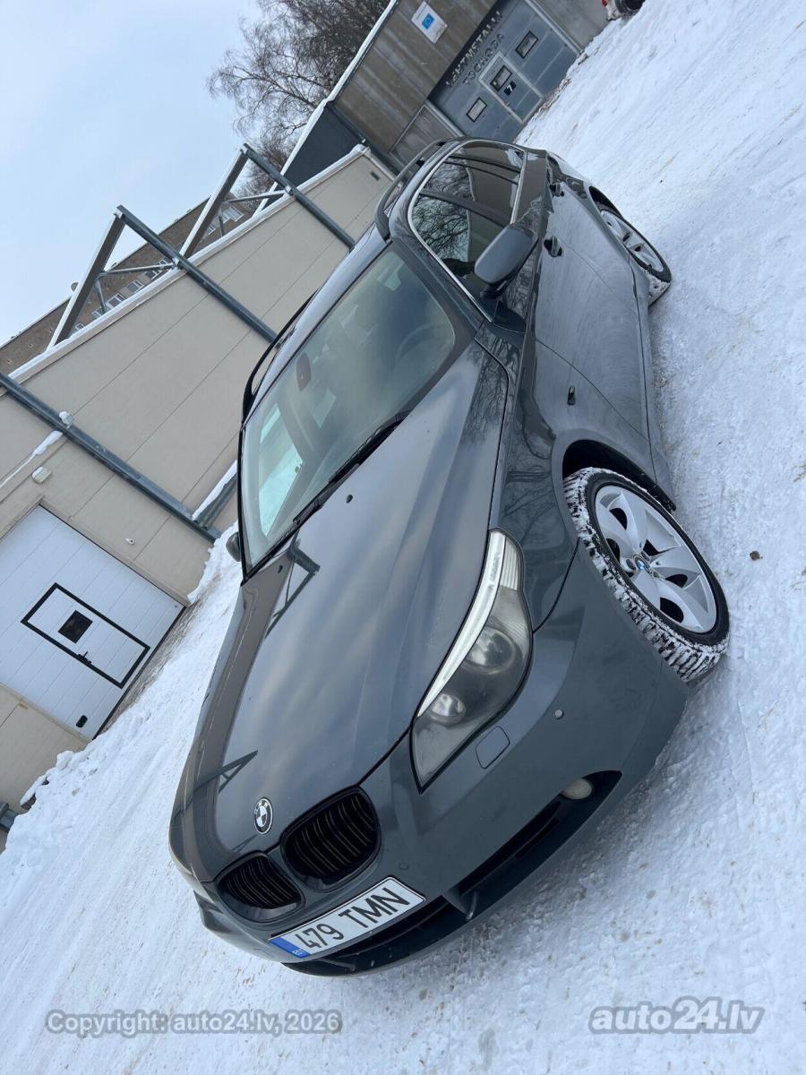 Pelēks BMW 5 Series 2004 Narva, ar dzinēja tilpumu 2.50 L un nobraukumu 444 tūkst. km par 1999 €, foto 19 vietnē AUTOMOTO.COM.LV