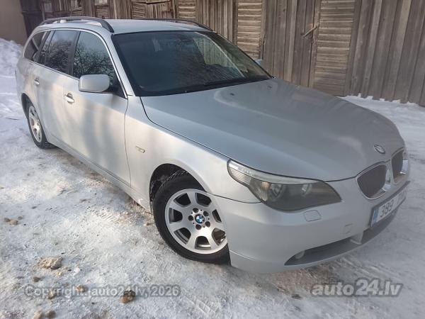 Pelēks BMW 5 Series 2004 Tapa, ar dzinēja tilpumu 2.50 L un nobraukumu 357 tūkst. km par 2999 €, foto 3 vietnē AUTOMOTO.COM.LV