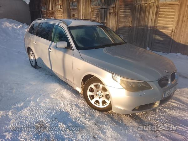 Pelēks BMW 5 Series 2004 Tapa, ar dzinēja tilpumu 2.50 L un nobraukumu 357 tūkst. km par 2999 €, foto 4 vietnē AUTOMOTO.COM.LV