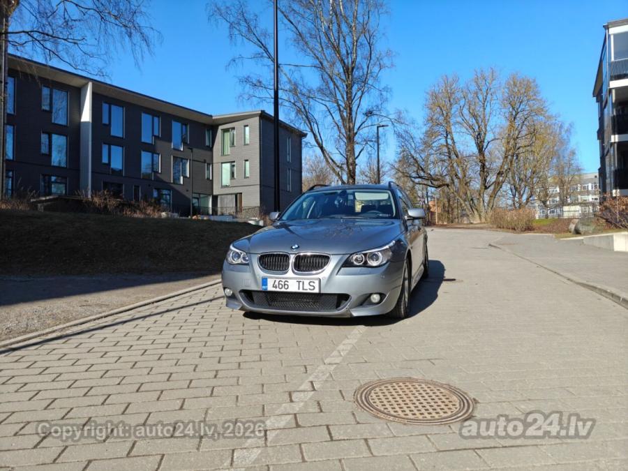 Pelēks BMW 5 Series 2004 Tartu, ar dzinēja tilpumu 2.50 L un nobraukumu 339 tūkst. km par 4299 €, foto 1 vietnē AUTOMOTO.COM.LV