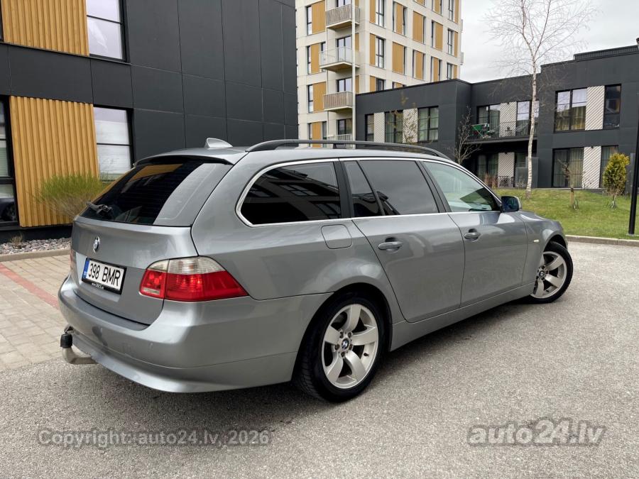Pelēks BMW 5 Series 2004 Tartu, ar dzinēja tilpumu 2.50 L un nobraukumu 390 tūkst. km par 2999 €, foto 3 vietnē AUTOMOTO.COM.LV
