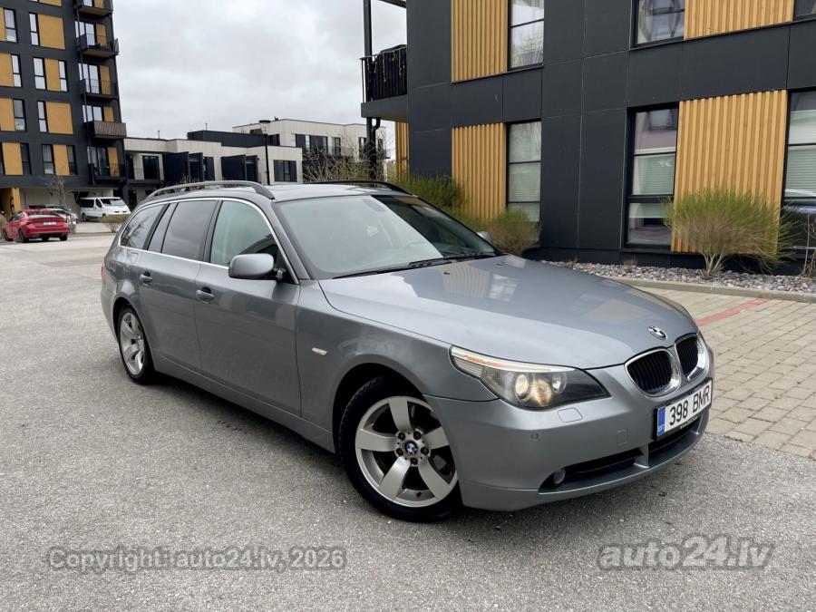 Pelēks BMW 5 Series 2004 Tartu, ar dzinēja tilpumu 2.50 L un nobraukumu 390 tūkst. km par 2999 €, foto 4 vietnē AUTOMOTO.COM.LV