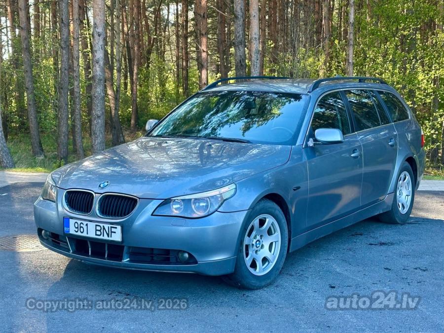 Grey BMW 5 Series 2004 in Tallinn, with an engine capacity of 2.50 L and mileage of 0 thousand km for 3300 €, photo 3 on AUTOMOTO.COM.LV