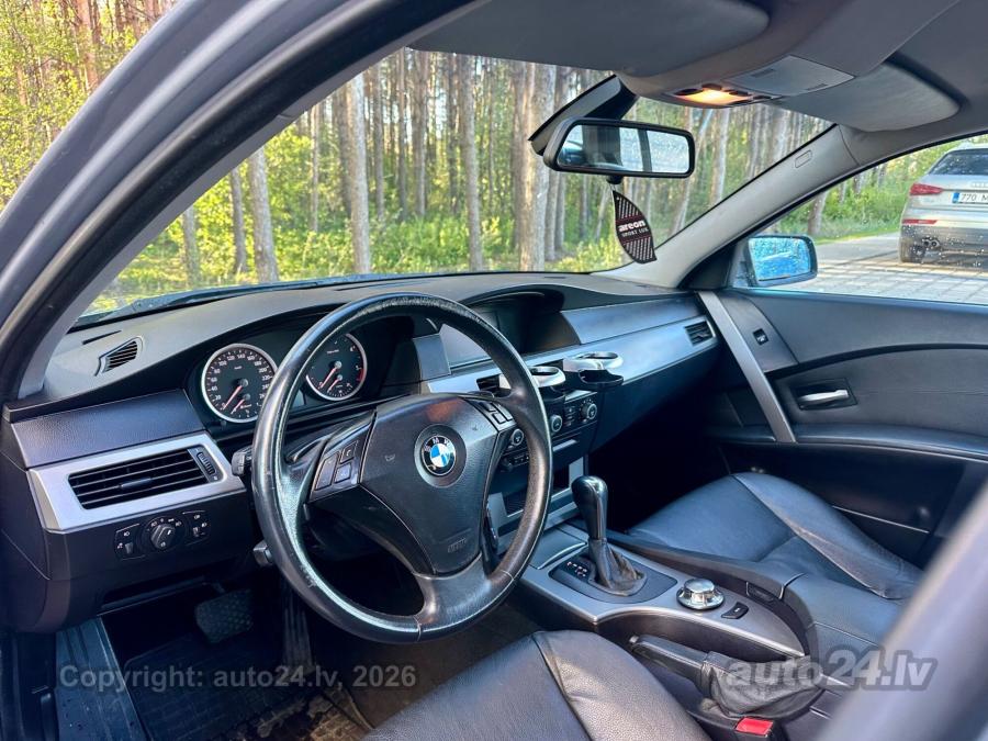 Grey BMW 5 Series 2004 in Tallinn, with an engine capacity of 2.50 L and mileage of 0 thousand km for 3300 €, photo 6 on AUTOMOTO.COM.LV