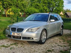 Grey BMW 5 Series 2004 in Kilingi-Nomme, with an engine capacity of 2.50 L and mileage of 0 thousand km for 3200 €, photo 4 on AUTOMOTO.COM.LV