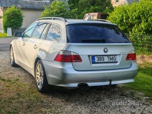 Grey BMW 5 Series 2004 in Kilingi-Nomme, with an engine capacity of 2.50 L and mileage of 0 thousand km for 3200 €, photo 5 on AUTOMOTO.COM.LV